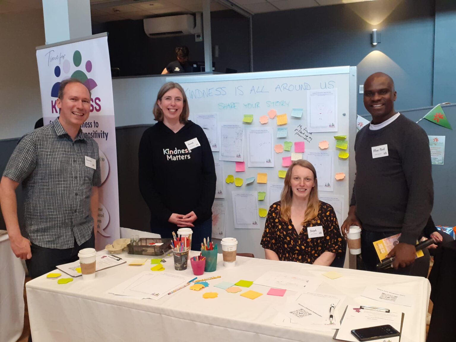 Team Time for Kindness - a big thank you to our volunteers! - Time for ...